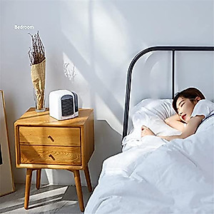 XXY216 Breeze Maxx Air Cooler,Personal Space Mini Evaporative Air Cooler,Portable 3-in-1 Air Cooling Purification Humidifier-for Camping/Home/Office (Grey)