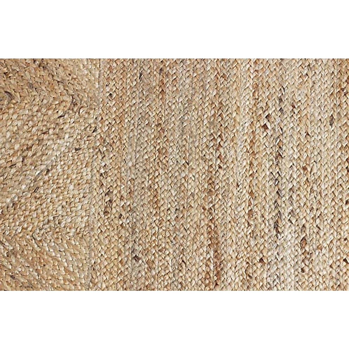 CASAVANI Living Room Jute Rug Indian Handmade Jute Rug Outdoor Doormats Woven Rug Kitchen Natural Jute Rugs for Farmhouse Bathroom Bedroom Doormat