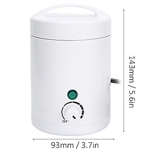 Depilatory Wax, Wax Warmer, Mini Wax Heater Multi‑purpose Wax Machine for Women Man Hair Removal Paraffin Wax Machine Waxing Pot Home Salon Wax Melting Warmer Machine roll on wax wax heater [US]