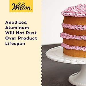 Wilton Performance Pans Aluminum Round Cake Pan, 6 x 2 in., Pack of 4)