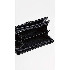Marc Jacobs Women's Snapshot Compact Wallet, Black, One Size