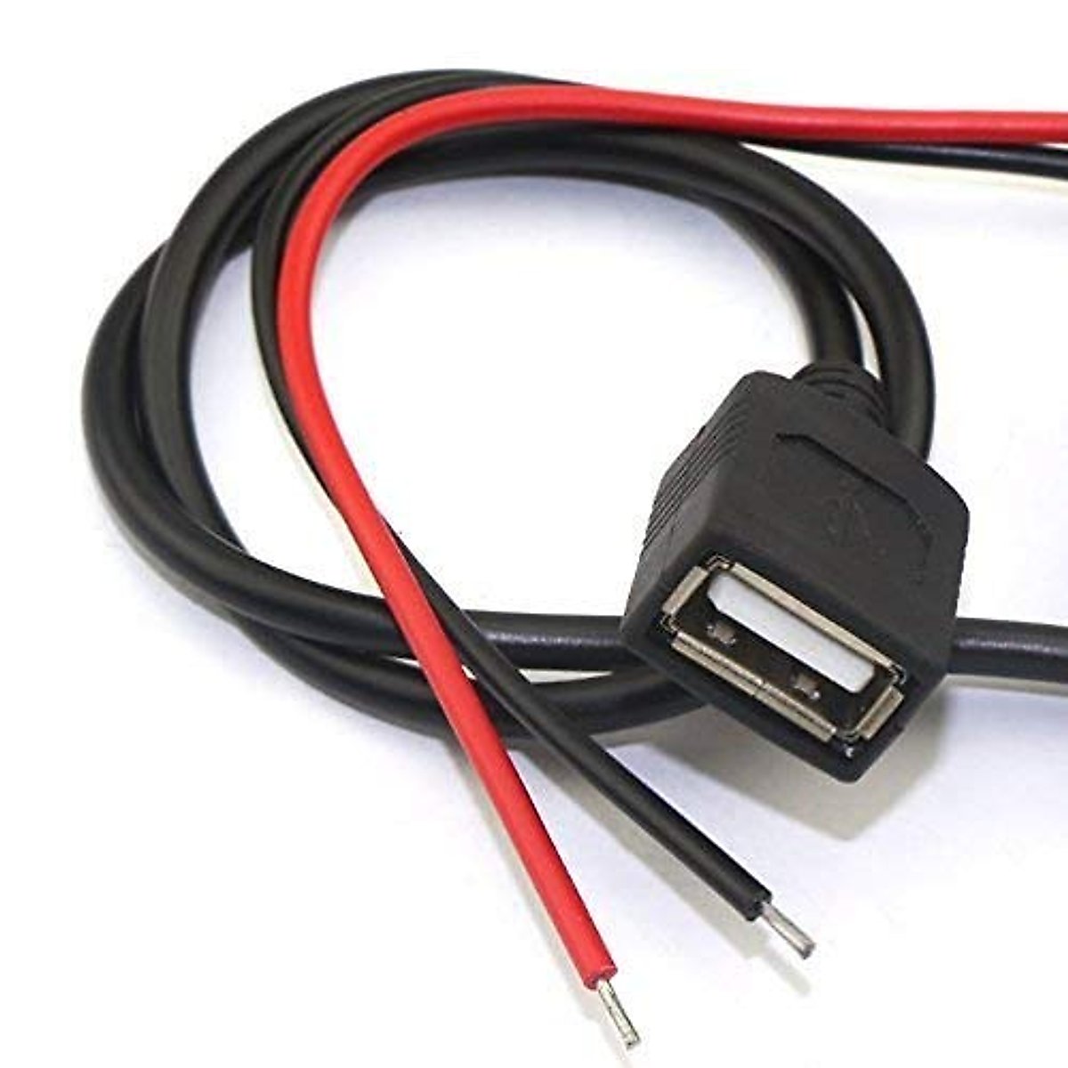 eoocvt DC Converter Buck Module 12V Convert to 5V USB Cables Output Power Adapter