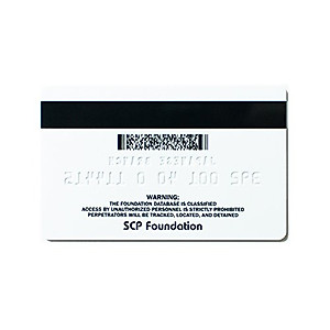 HOKUSHIN SCP Foundation Secure Access Card Level 5 U.S. Branch