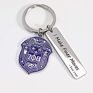 G-Ahora Finer Women Gift I Make Finer Moves Sorority Jewelry 1920 Greek Sorority Gift for Finer Women(KR finer moves)