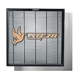 ATEZR 500x500mm Laser Honeycomb Work Table for Laser Engraving Machine, 20x20'' Honeycomb Bed for Fast Heat Dissipation, Bench Protection Compatible with All Laser Engraver Cutting