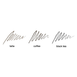 KIMIKO Fine Eyebrow Pencil Automatique - Coffee (Twist Up Pencil, Long Wear Formula, Comes with Covered Brush for Natural Looking Brows)