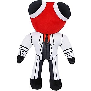 CHPM Rainbow Friends Plush, 11.8 inch Rainbow Friends Plush Toys Soft Stuffed Animal, Bring Home The Fun with Rainbow Friends Plush Toy - Adorable Gift for Kids and Collectors (Red)