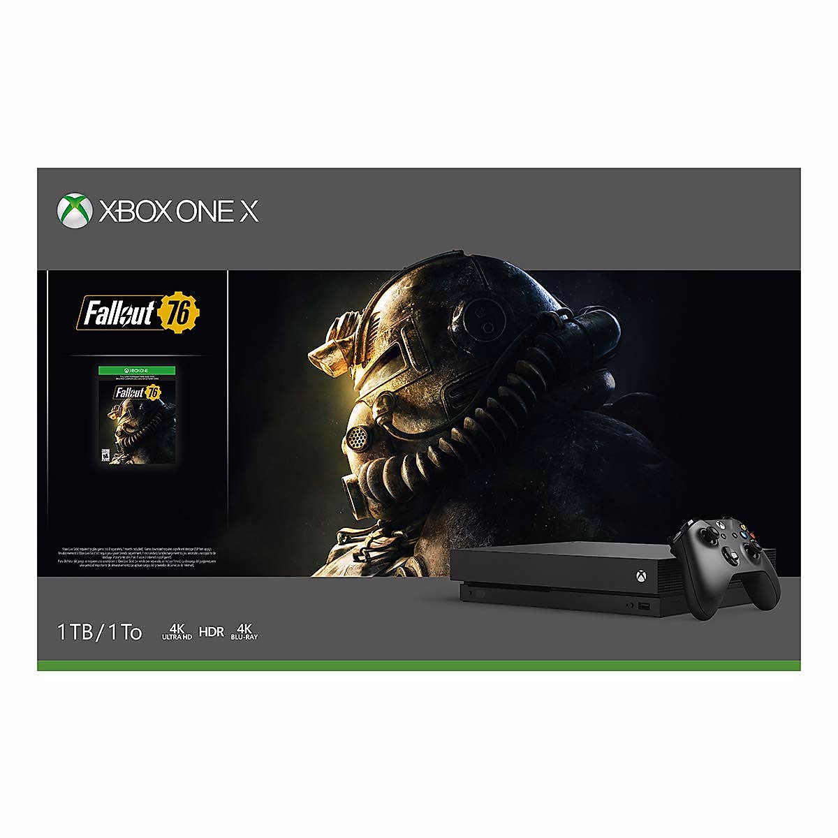 Xbox One X 1TB Console - Fallout 76 Bundle (Discontinued) (Renewed)