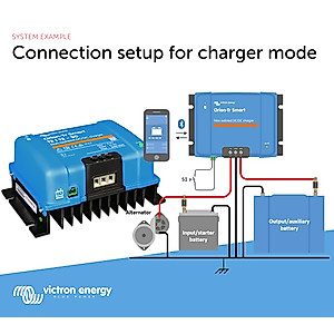 Victron Energy Orion-Tr Smart 12/12-Volt 30 amp 360-Watt DC-DC Charger Non-Isolated (Bluetooth)