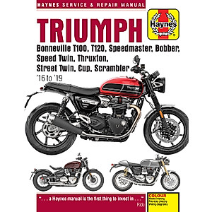 Triumph Bonneville T100/Bobber/Thruxton/Street/Scrambler Haynes (Paperback)
