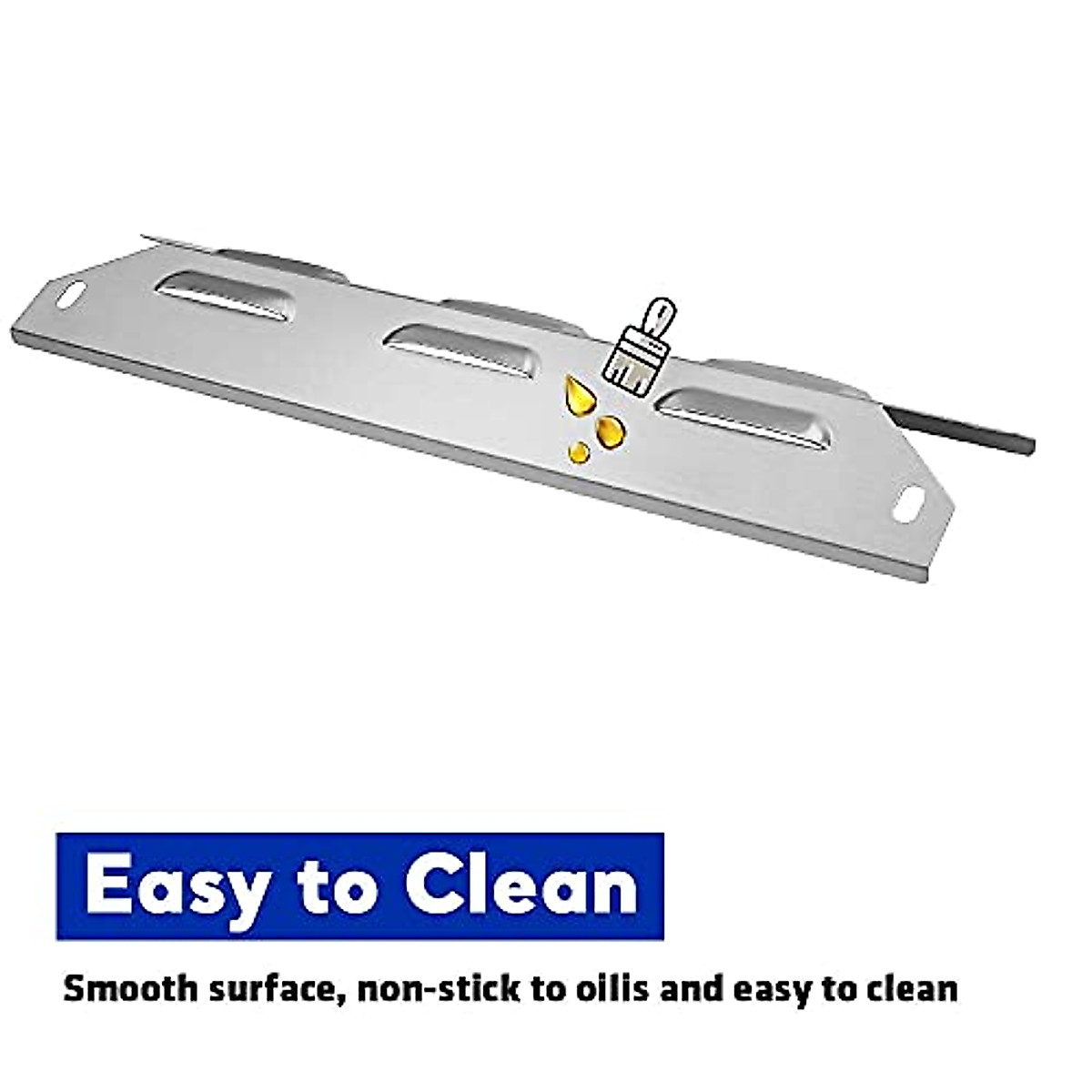 Uniflasy Grill Parts for Kenmore 146.34611410 146.23679310 146.46372610 146.34461410 146.16142210 146.10016510 146.23673310 146.16198211 146.46366610 146.1001751 146.4636561(Stainless Steel)