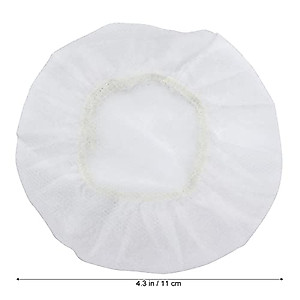 SOLUSTRE Stretchable Headset Covers 300 PCS Headset Covers Headphone Earpad Cover Earpad Covers Earpad Replacement Disposable Sanitary Headphone Washable Headphone Covers