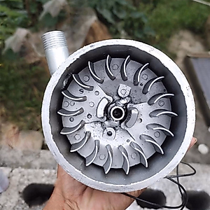 1000W 220V Turbine Hydroelectric Generator Alternative Energy Generators Mini Aluminum Alloy Mobile For Phone Lighting Charging Turbine Hydroelectric Generator
