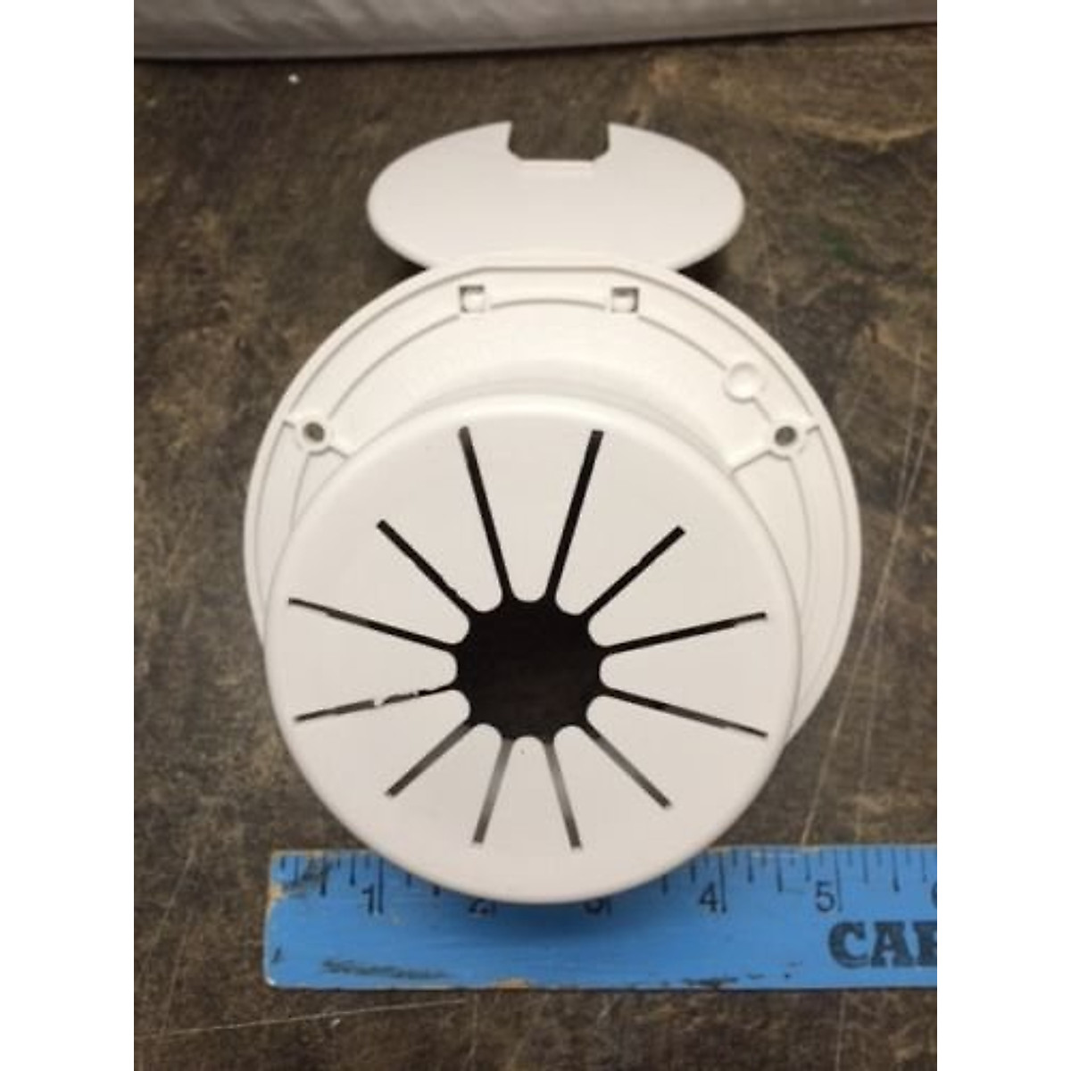 POWER CORD CABLE HATCH 30 or 50 AMP cord White RV Camper Motorhome