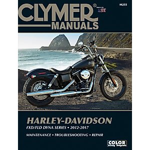 Harley-Davidson FXD/FLD Dyna Series (12-17) Clymer Repair Manual
