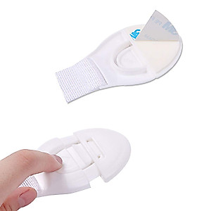 10 Pack Baby Safety Locks Child Proof Cabinets Drawers Appliances Toilet Seat Fridge and Oven Tools