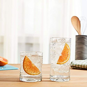 Libbey Impressions 16-Piece Tumbler and Rocks Glass Set