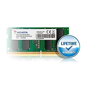ADATA Premier 16GB (1x16GB) DDR4 3200MHz CL22 PC4-25600 260-Pin SODIMM Memory RAM Single Pack(AD4S320016G22-SGN)