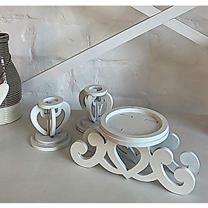 Unity Candle Holder-Unity Candle Stand-Unity Candle Holder Set-Pillar Candle Holder-Wedding Gift -Ceremony Decoration-Wedding Centerpiece