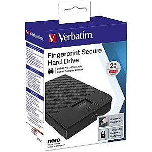 Verbatim Fingerprint Secure HDD 2TB 56351