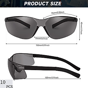 Salfboy Safety Glasses ANSI Z87.1 Scratch Resistant Glasses for Women Man Lab Goggles Eye Protection