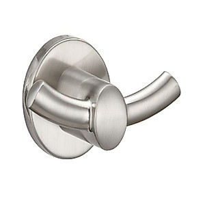 Hardware House H11-0389 Lancaster Collection Double Robe Hook, Satin Nickel