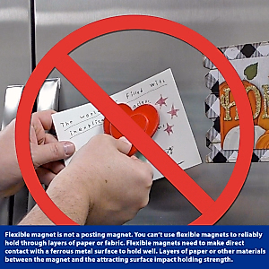 Master Magnetics - B005HYDC68 Roll-N-Cut Flexible Magnetic Tape Refill - 1/16" Thick x 1/2" Wide x 15 feet. (1 roll), 07518