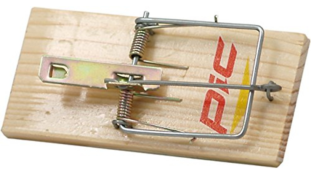 Effective PIC Wood Mouse Traps - 4 Count