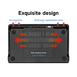 2020 New Pipo X15 Mini PC 8GB 128GB SSD 11.6 inch 1920 * 1080 Intel Core i3-5005U RS232 RJ45 HDMI Bluetooth 6 USB Tablet Computer, Mini Box