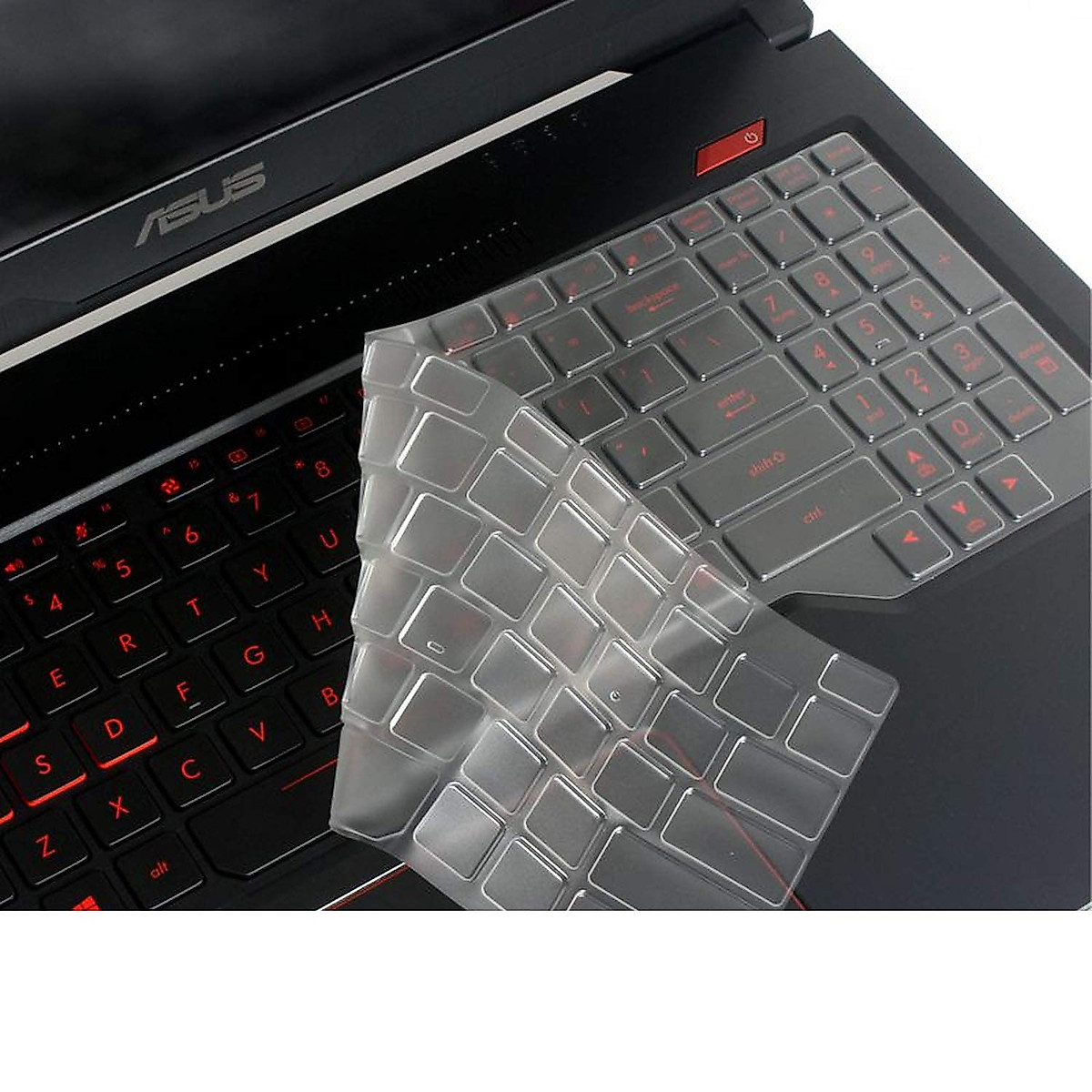 15.6 Inch Laptop Keyboard Cover Protector Compatible for Asus TUF Gaming FX505 Fx505ge FX505G Fx505dy FX 505 GD GM FX505GM FX505GD 15.6,TPU