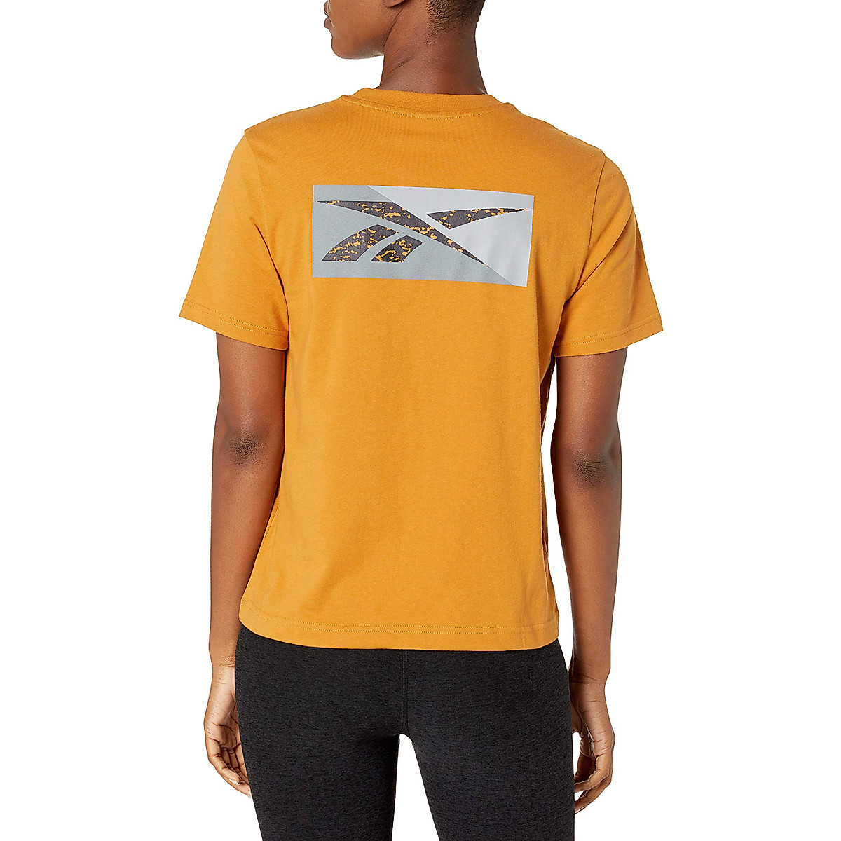 Reebok Split V Tee, Rich Ochre, L