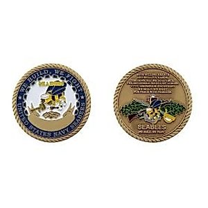 Navy Seabee Coin