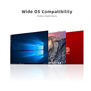 DriverGenius USB C to Serial RS232 DB9 Adapter Cable with 3 x LED Indicators - Prolific PL2303 - Compatible for Windows 11, macOS Sequoia 15.1.1 (USB232A-B-C, 3ft/1m)