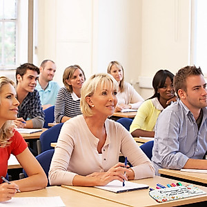 Zonon Bible Verse Pencil Pouch Faith Journals for Women, Rustic Floral Patterned Inspirational Quote Bible Pencil Case Bible Study Supplies Makeup Bags for Women, 6 Pieces (Novel Style,7.7 x 4 Inch)