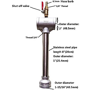 LSMIITTH Forge Gas Burner,Gas Metal Melting Furnace Propane Gas Forge Burner Blacksmith