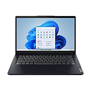 Lenovo IdeaPad 3 Laptop, 14.0" FHD Display, AMD Ryzen 5 5500U, 8GB RAM, 256GB Storage, AMD Radeon 7 Graphics, Windows 11 Home, Abyss Blue