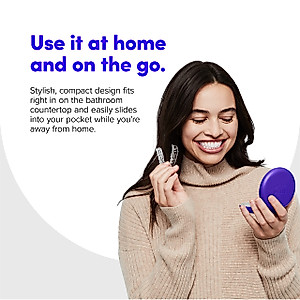 SmileDirectClub Trackable Retainer/Aligner Case Powered by Tile - Item Locator and Finder for Retainers and Aligners