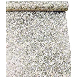 zaring Decorative Paper Self Adhesive Shelf Drawer Liner Sticker 17.7 inch by 196.8 inch 196.8 inchx17.7 inch