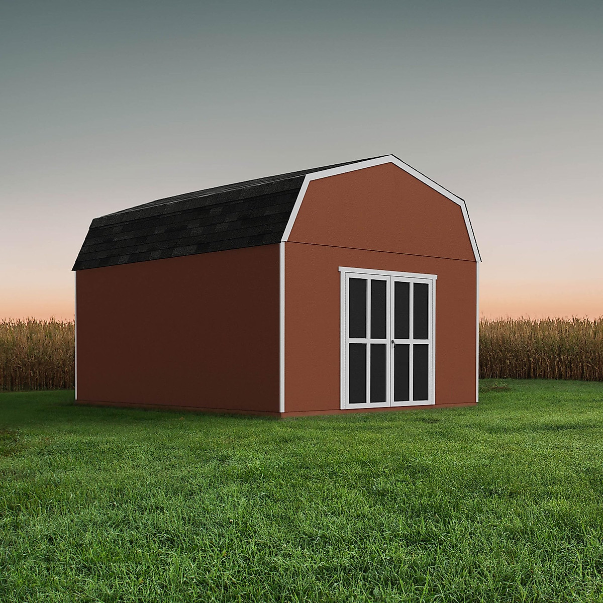 Handy Home Products Hudson 12x16 Do-it-Yourself Wooden Storage Shed