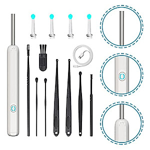 1Set Earwax Cleaning Tool Ear Cleaning Otoscope Ear Cleaner with Camera Ear Scoop Camera Otoscope