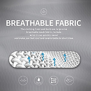 Santic Men's Cycling Jersey Short Sleeve with 3 Rear Pockets Half Zip Breathable Moisture Wicking Quick Dry Biking Shirts