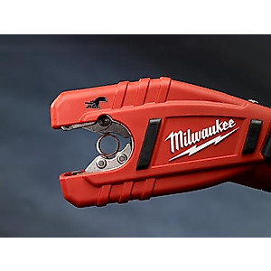Milwaukee 2471-20 M12 Cordless Lithium Ion 500 RPM Copper Pipe and Tubing Cutter Adjustable from 3/8" to 1â€ Diameters (Battery Not Included, Power Tool Only)