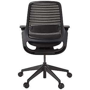 Steelcase Series 1 Office Chair, Carpet Casters, Black