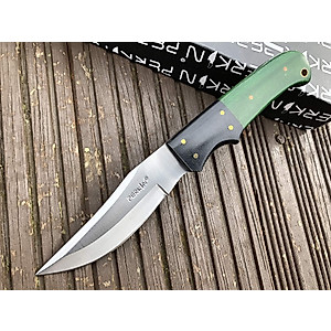 Perkin 5400 Fixed Blade Hunting Knife with Sheath Fix Blade Knife