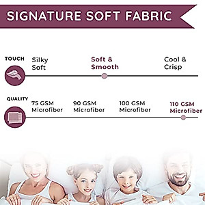 Southshore Fine Linens® - Oversized Flat Sheets Extra Large - 132 Inches x 110 Inches (Bright White)