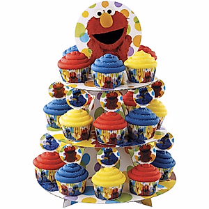 Wilton 50 Count Sesame Street Cupcake Liners, Multicolor