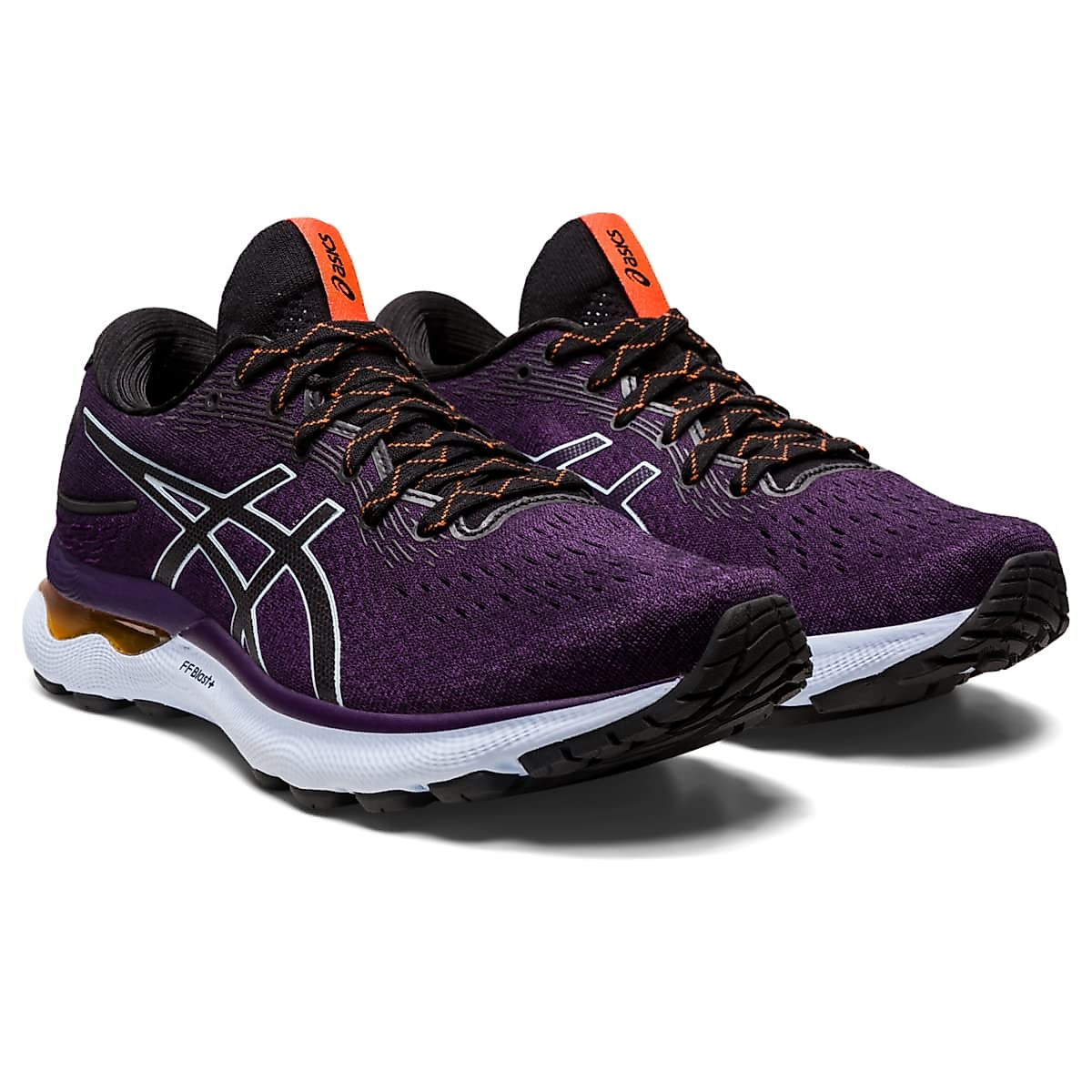 ASICS Women's Gel-Nimbus 24 Trail Running Shoes, 8, Nature Bathing/Night Shade