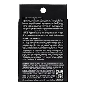 e.l.f. C-Brightening Putty Primer, Makeup Primer For Brightening & Evening Out Skin Tone, Enriched With Vitamin C, Universal Sheer (Packaging May Vary)