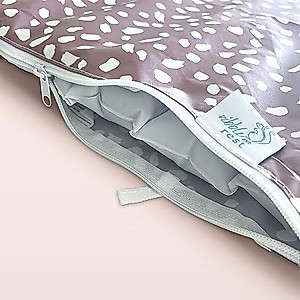 Nibble and Rest Highchair Support Cushion, Inflatable Insert, Compatible with IKEA Antilop Highchair, Made from Wipeable, Durable Plastic