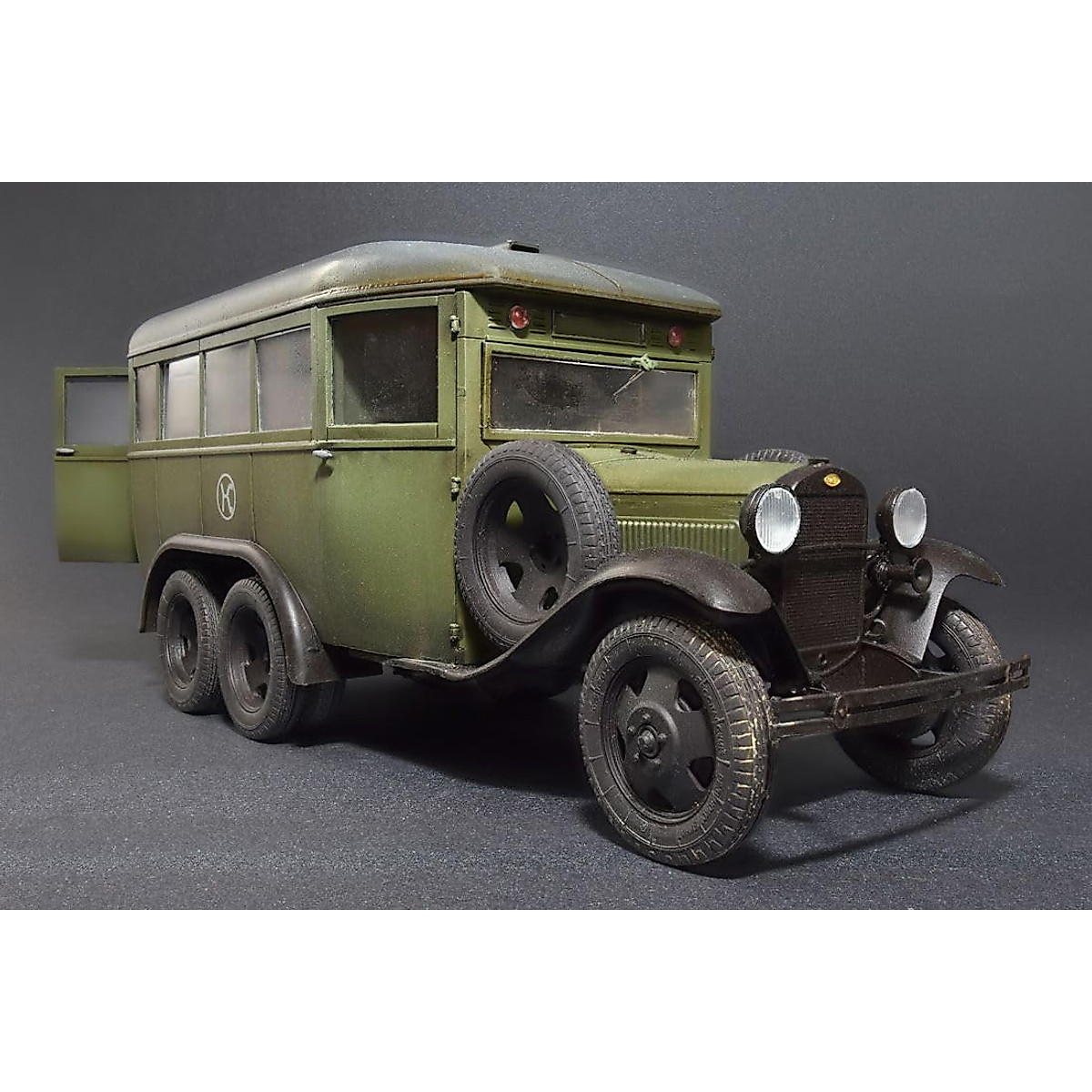 MiniArt 35156 - Model Kit GAZ-05-193 Staff Bus, Grey